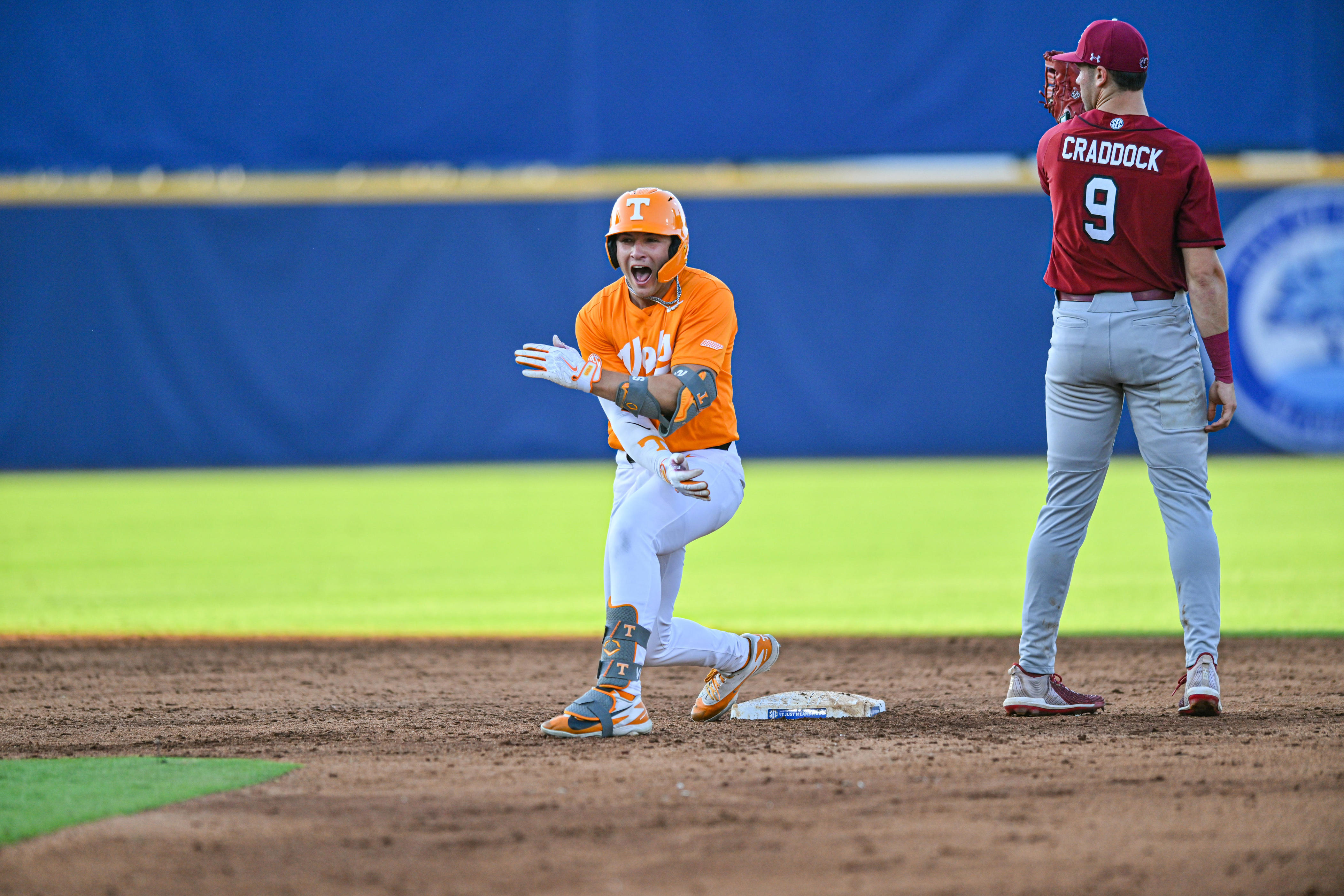 Tennessee baseball wins first-round SEC tournament game vs South Carolina