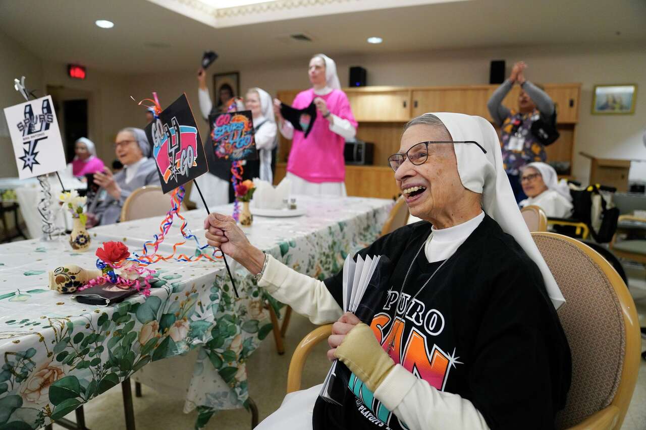 For these nuns, cheering on the San Antonio Spurs isn't just a habit ...