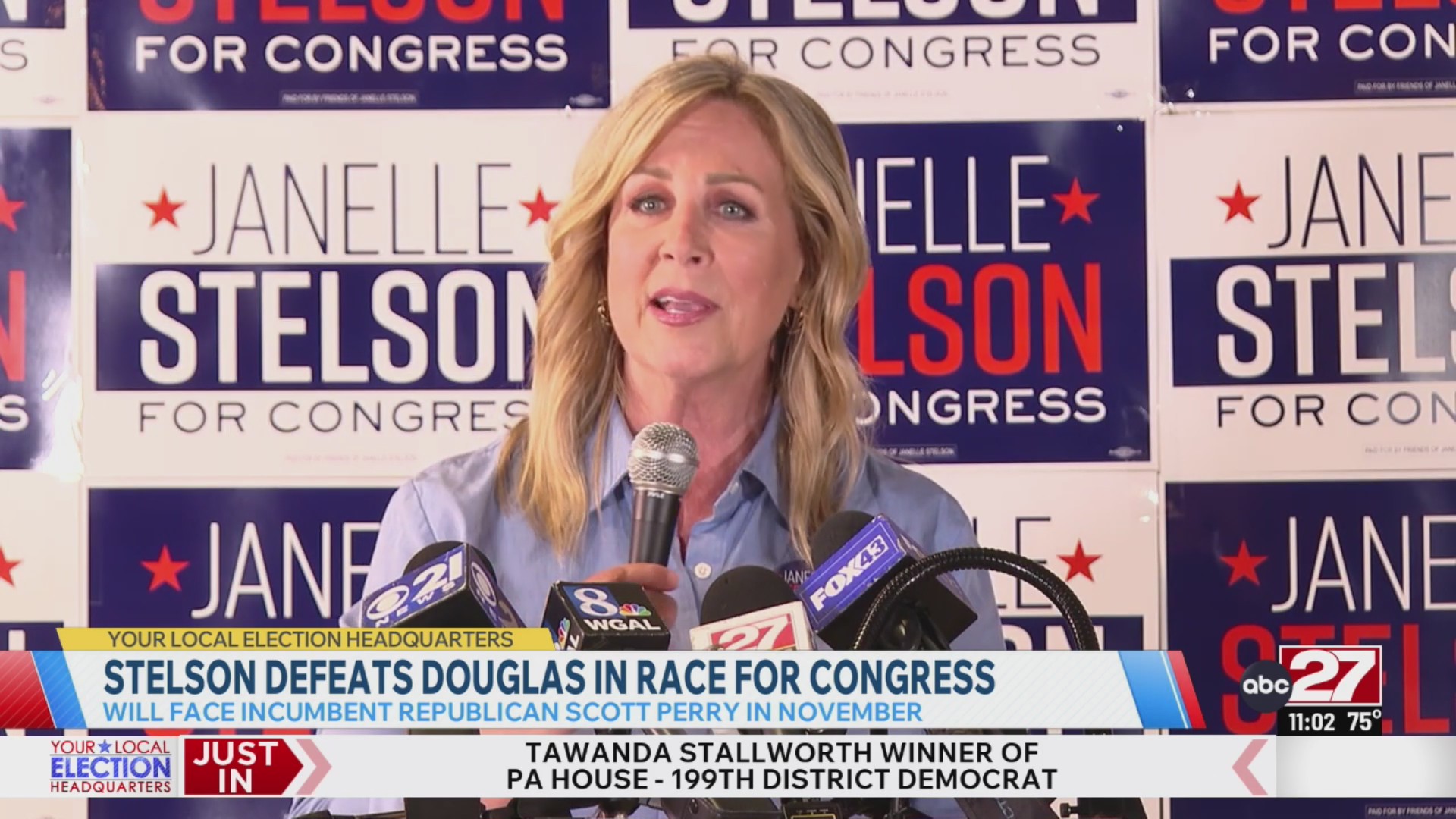 Janelle Stelson defeats Justin Douglas, will face Scott Perry