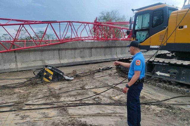 Construction worker dies after crane collapses at Occidental Mindoro ...