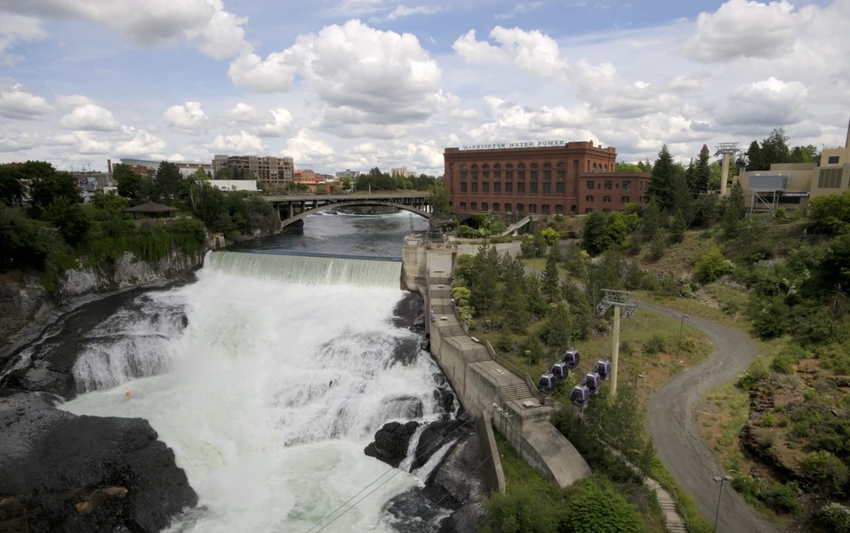Spokane Falls draws national attention as largest urban waterfall