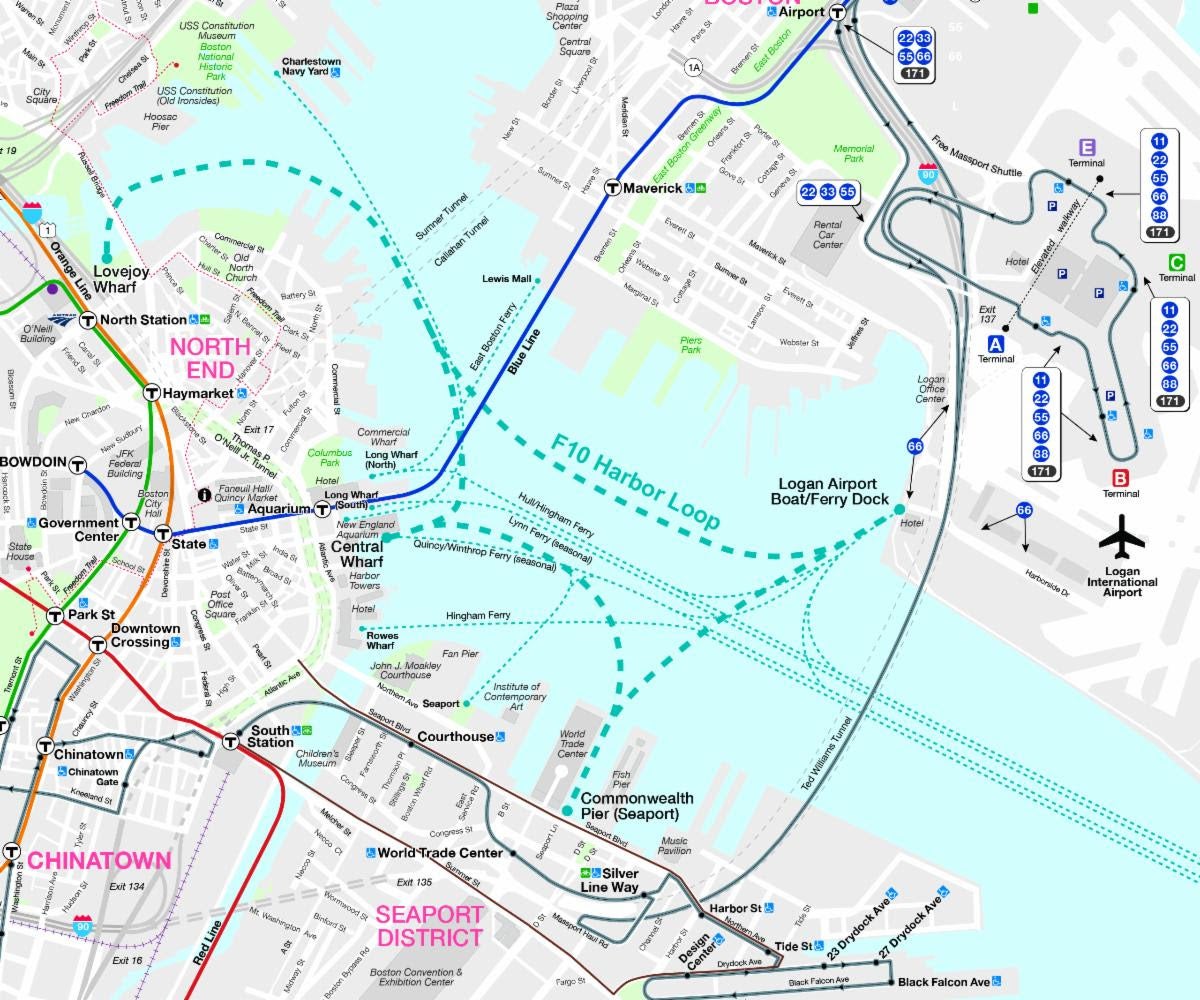 MBTA announces new ferry service starting in June that will loop around ...