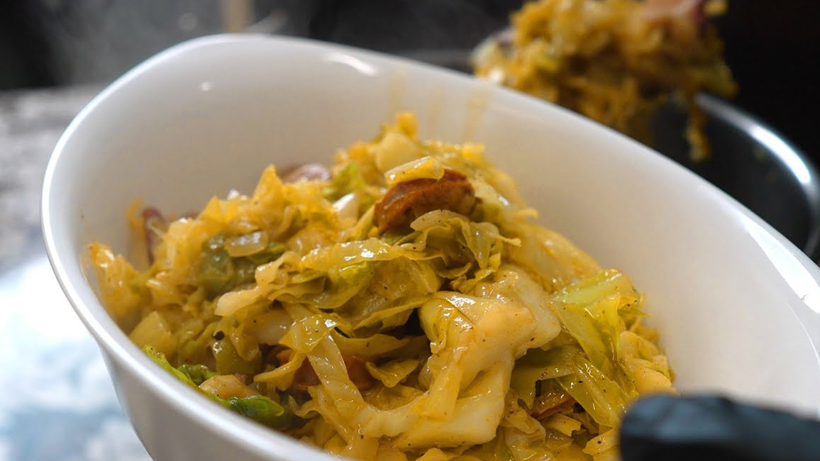 Southern-style fried cabbage recipe