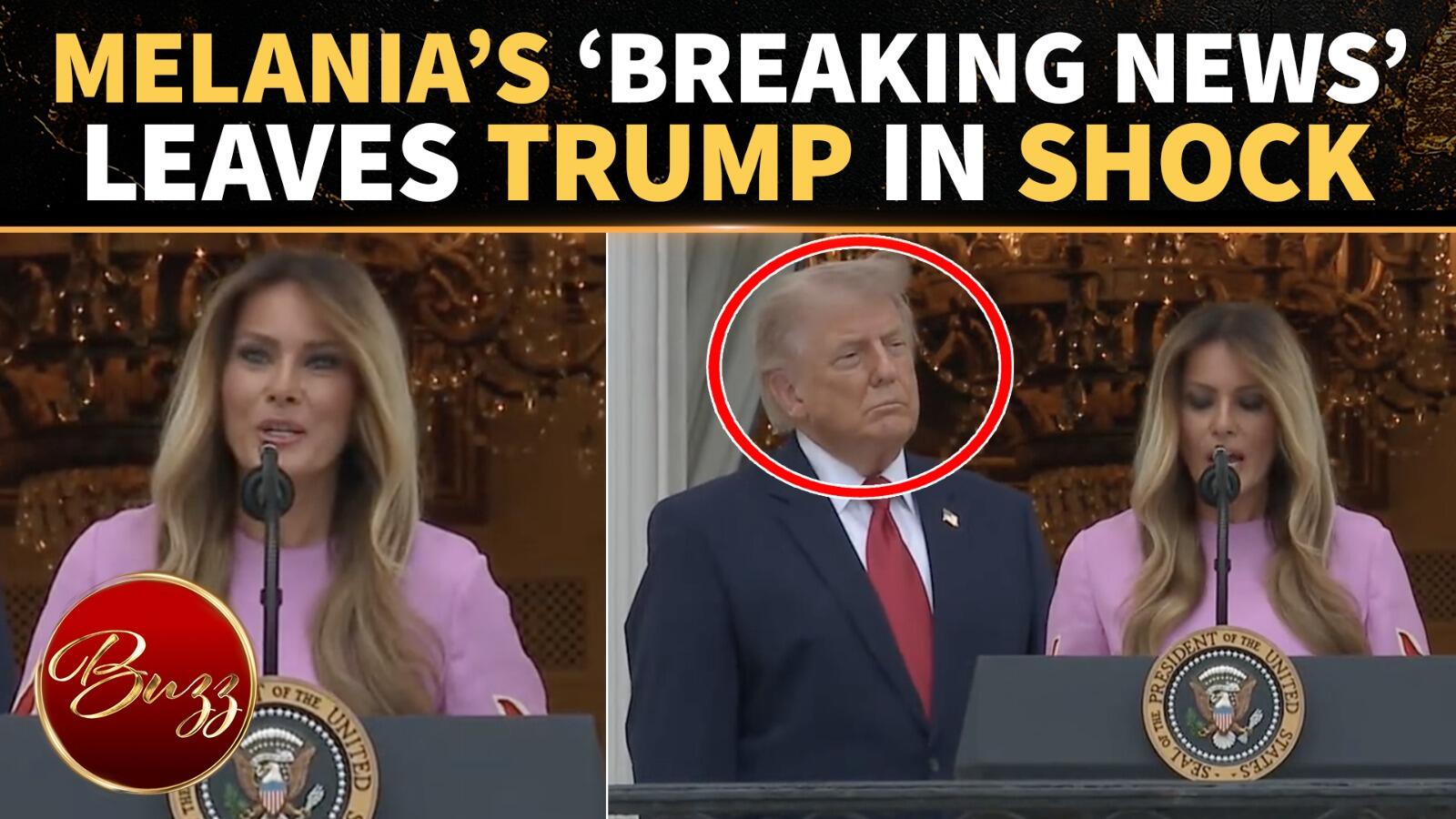 Melania Trump’s viral White House moment backfires; critics tell FLOTUS ...