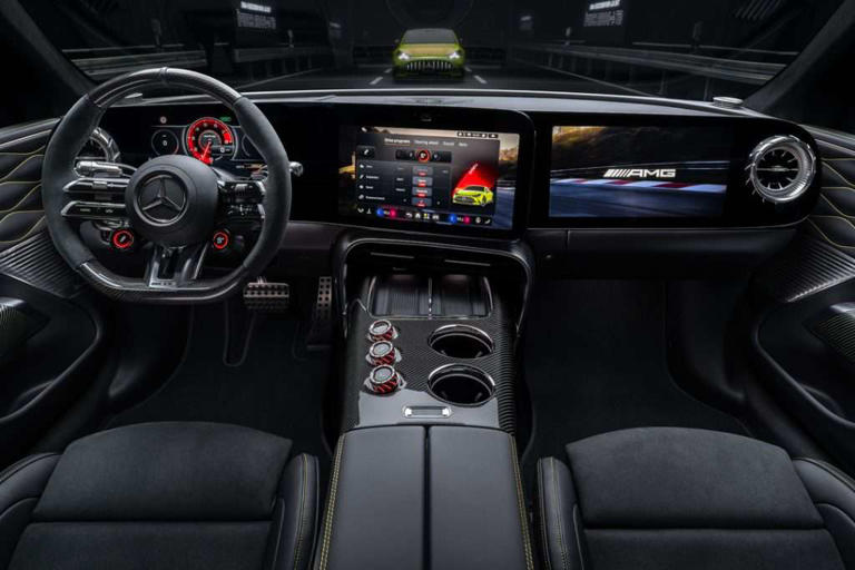 Mercedes-AMG GT coupé 4 porte: prestazioni elettriche estreme da 1.169 ...