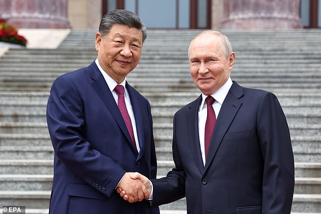 Xi takes a veiled swipe at Trump during Putin's visit after he issued ...