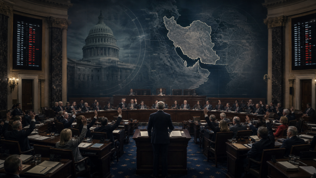 Senate passes Iran war powers measure as poll shows backlash