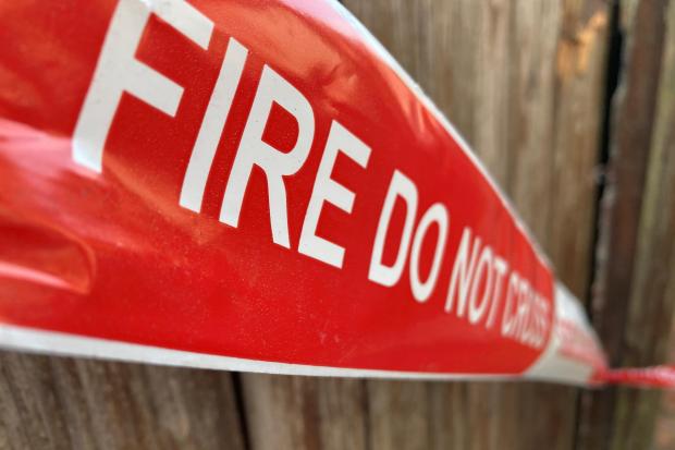 Fly-tipped rubbish deliberately set alight in North Yorkshire town