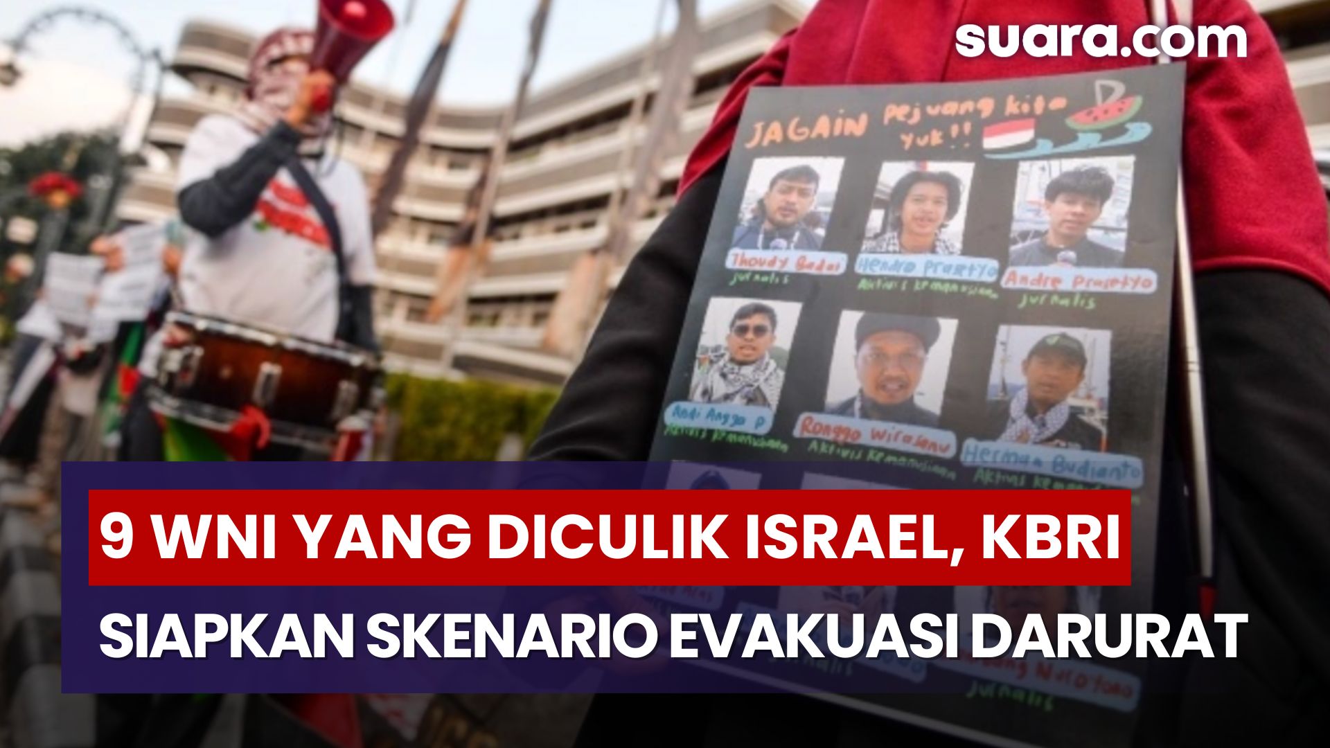 Pantau 9 WNI yang diculik Israel, KBRI siapkan skenario evakuasi darurat