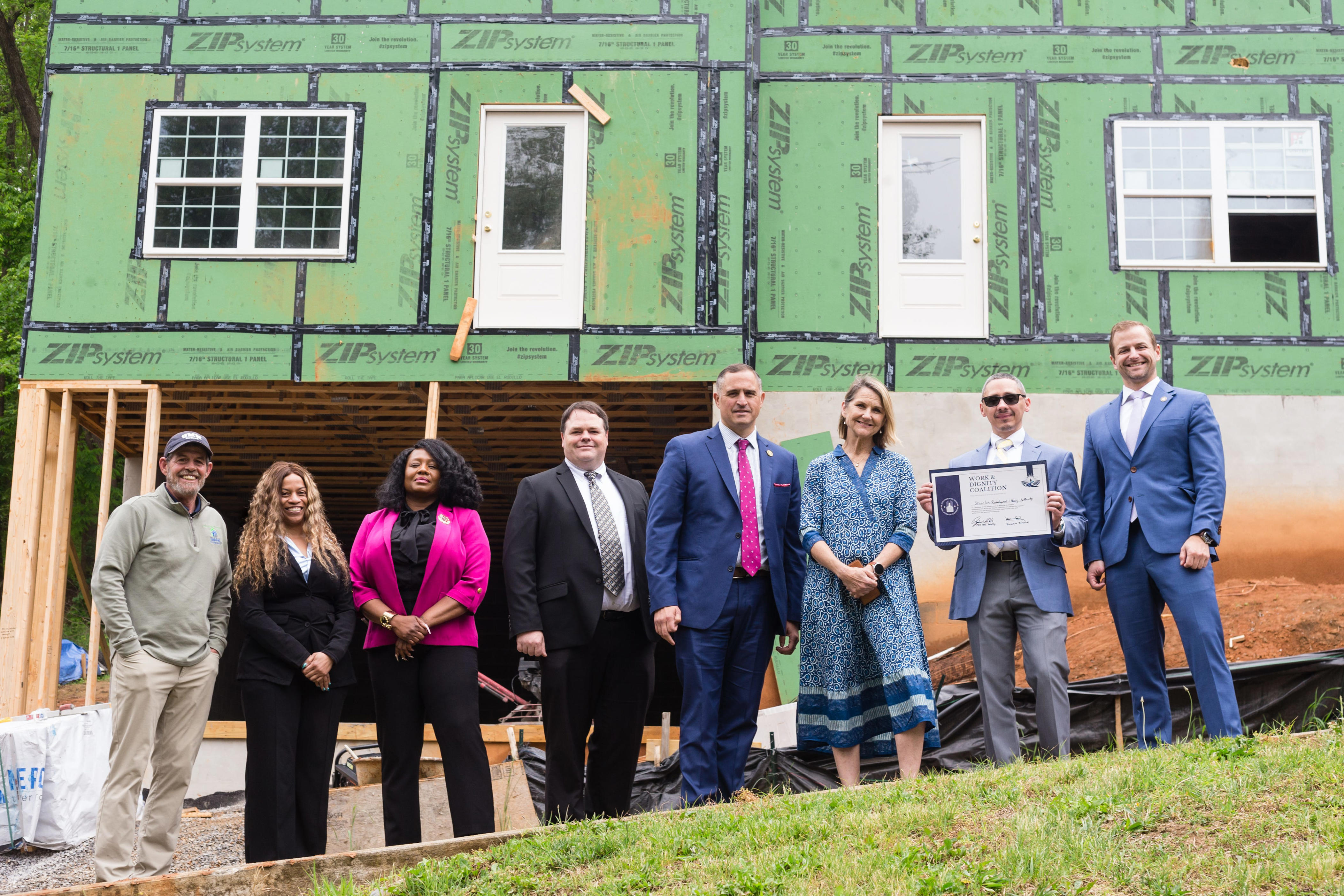 HUD officials visit Staunton, discuss 'Work and Dignity' housing coalition