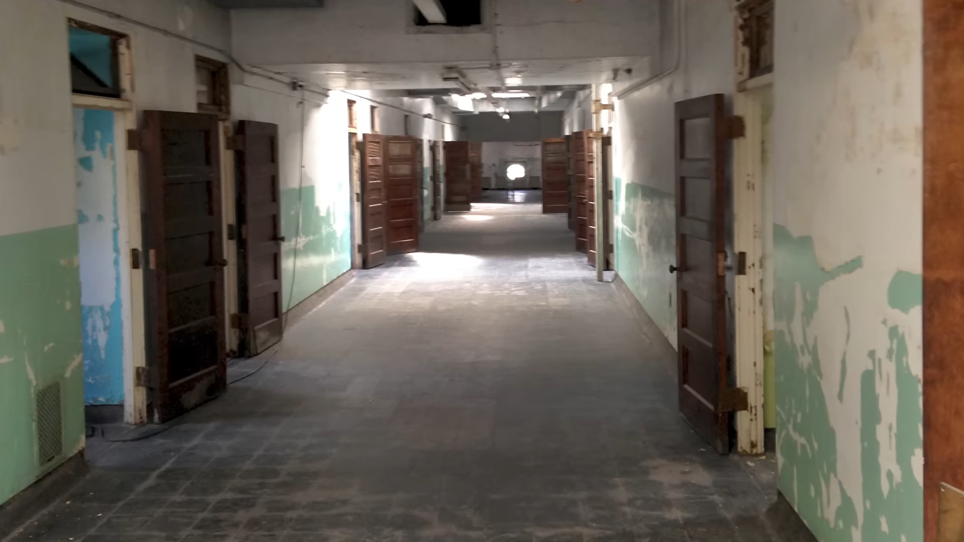 Camera captures strange figure inside abandoned prison - they ran out ...