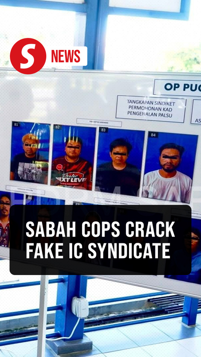 Nine nabbed after MyKad scam leads Sabah cops to forged IC ring