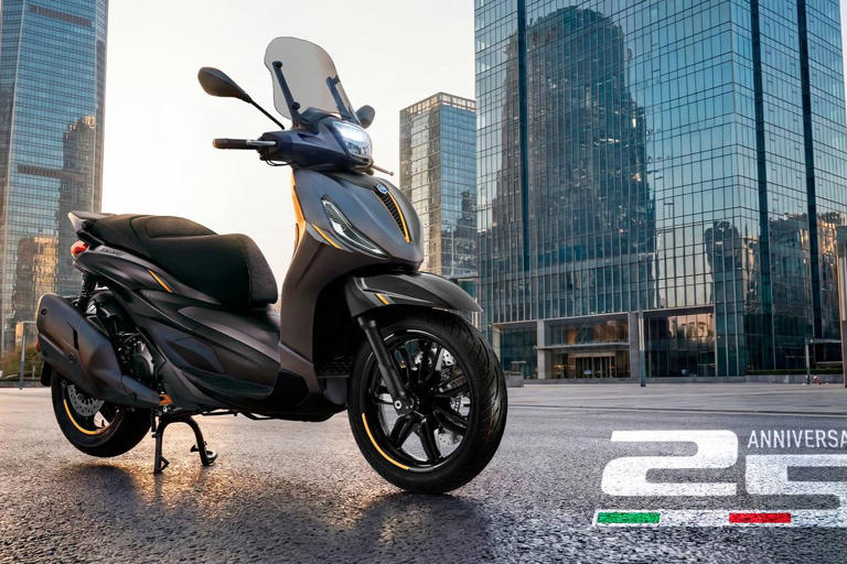 Debutta il nuovo Piaggio Beverly 25th anniversary, l'edizione speciale ...
