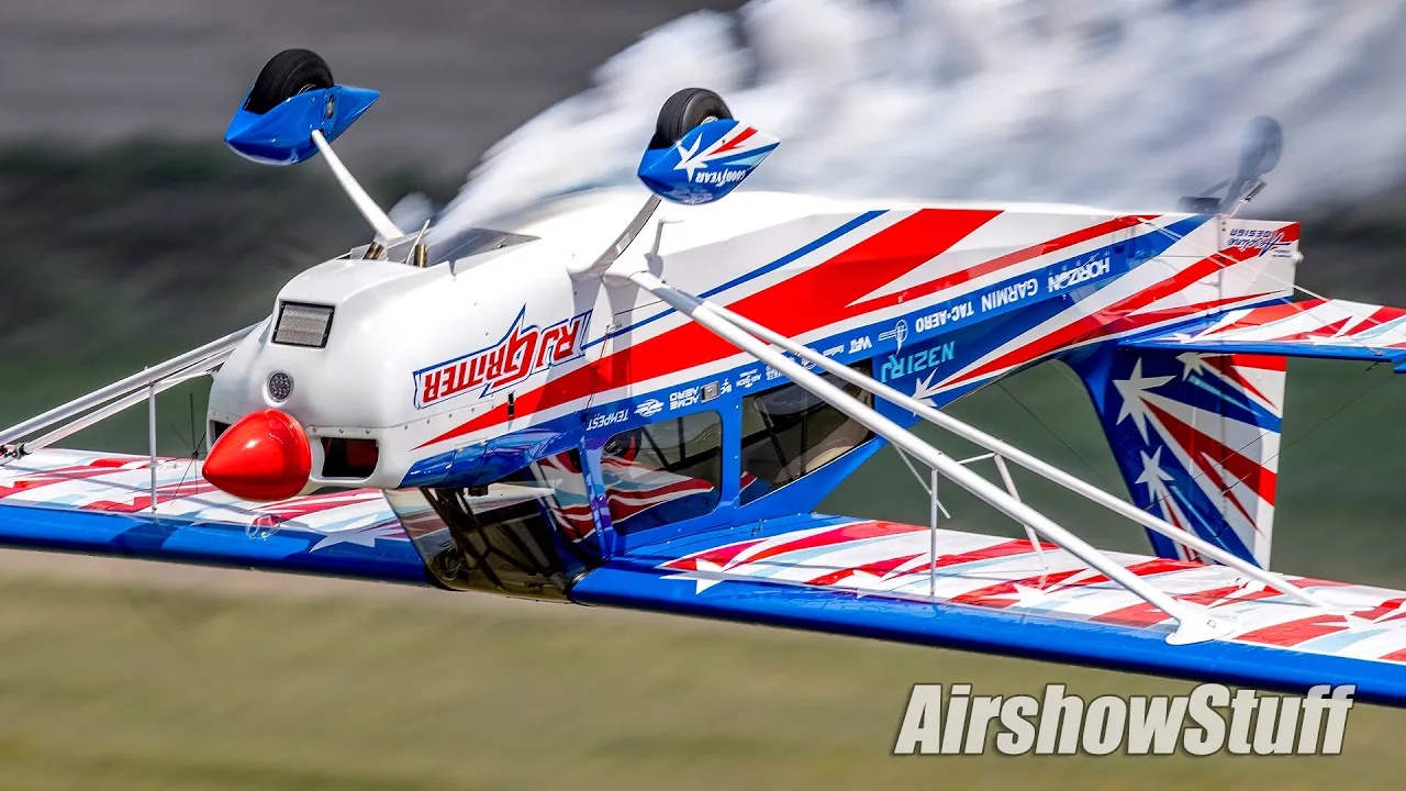 Watch this aerobatic plane snap rolls just feet from the tower - "No ...