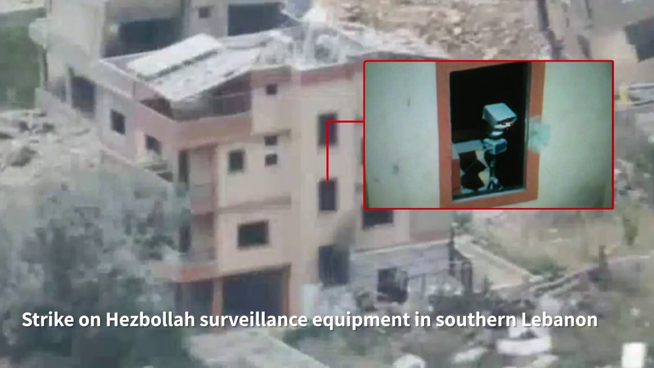 IDF strikes Hezbollah surveillance equipment in Lebanon