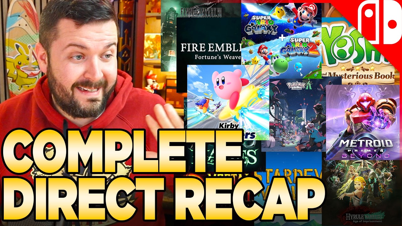 Nintendo Direct 2025 recap—75 minutes of news in just 20 minutes
