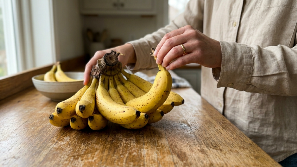 Simple tricks to keep bananas fresh for nearly a month
