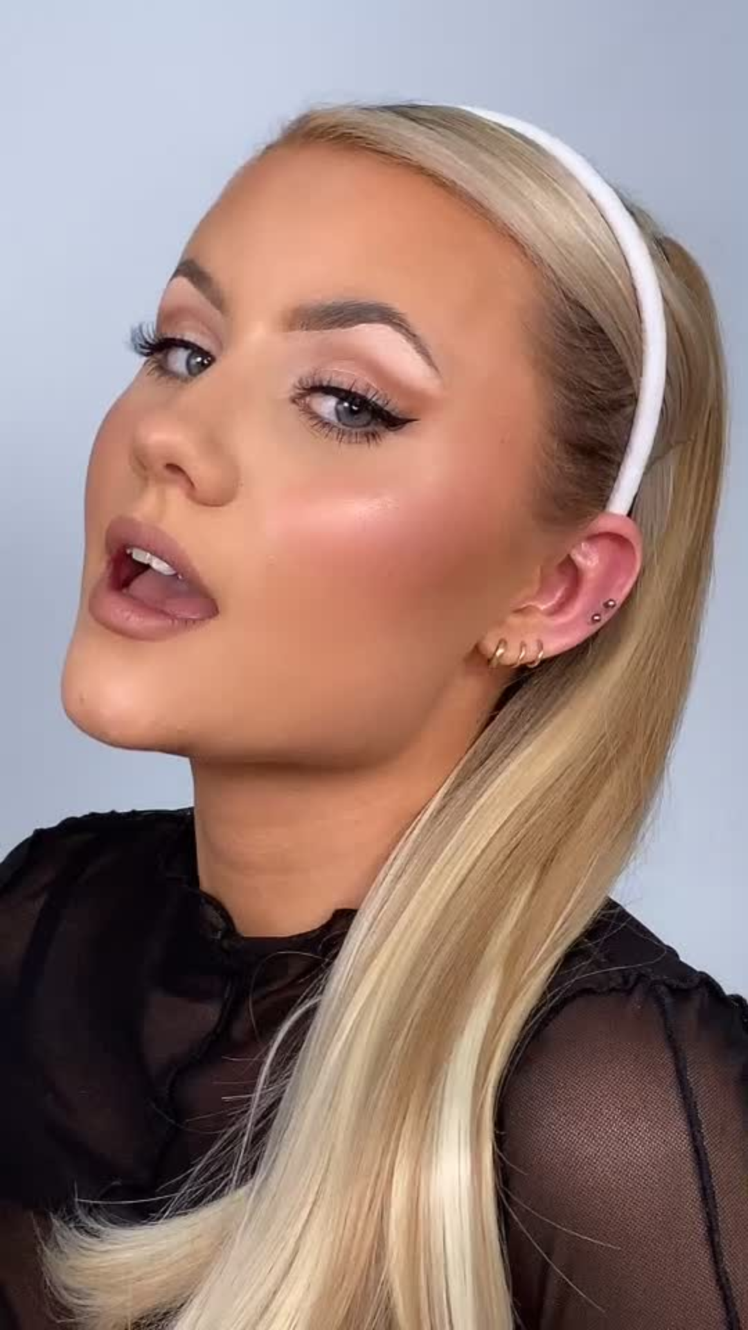 Glam transformations like this always take over the timeline