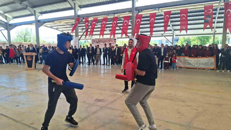 Hisarcık’ta geleneksel matrak oyunu büyük ilgi gördü