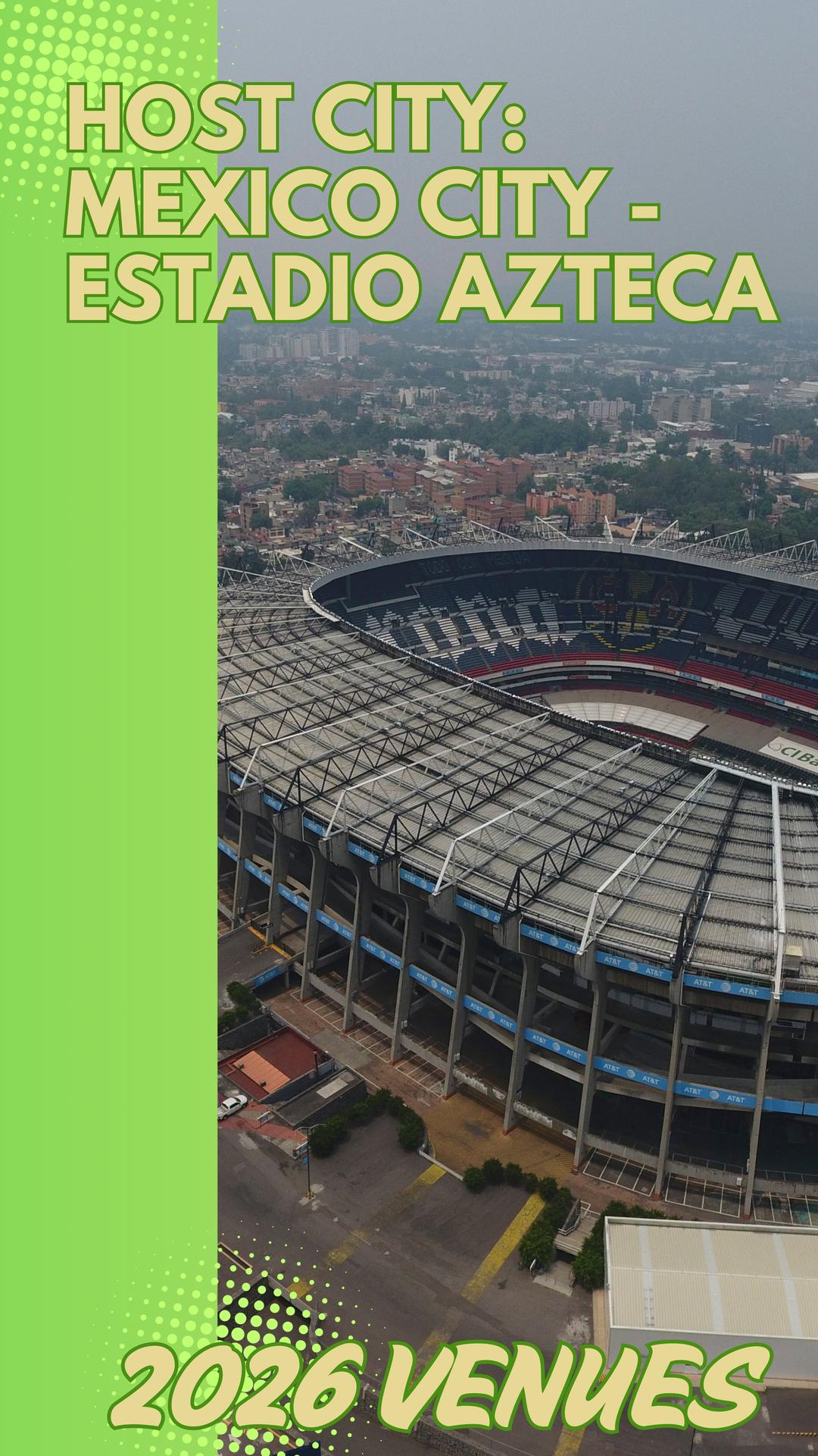 Mexico City, Estadio Azteca - 2026 FIFA World Cup stadiums