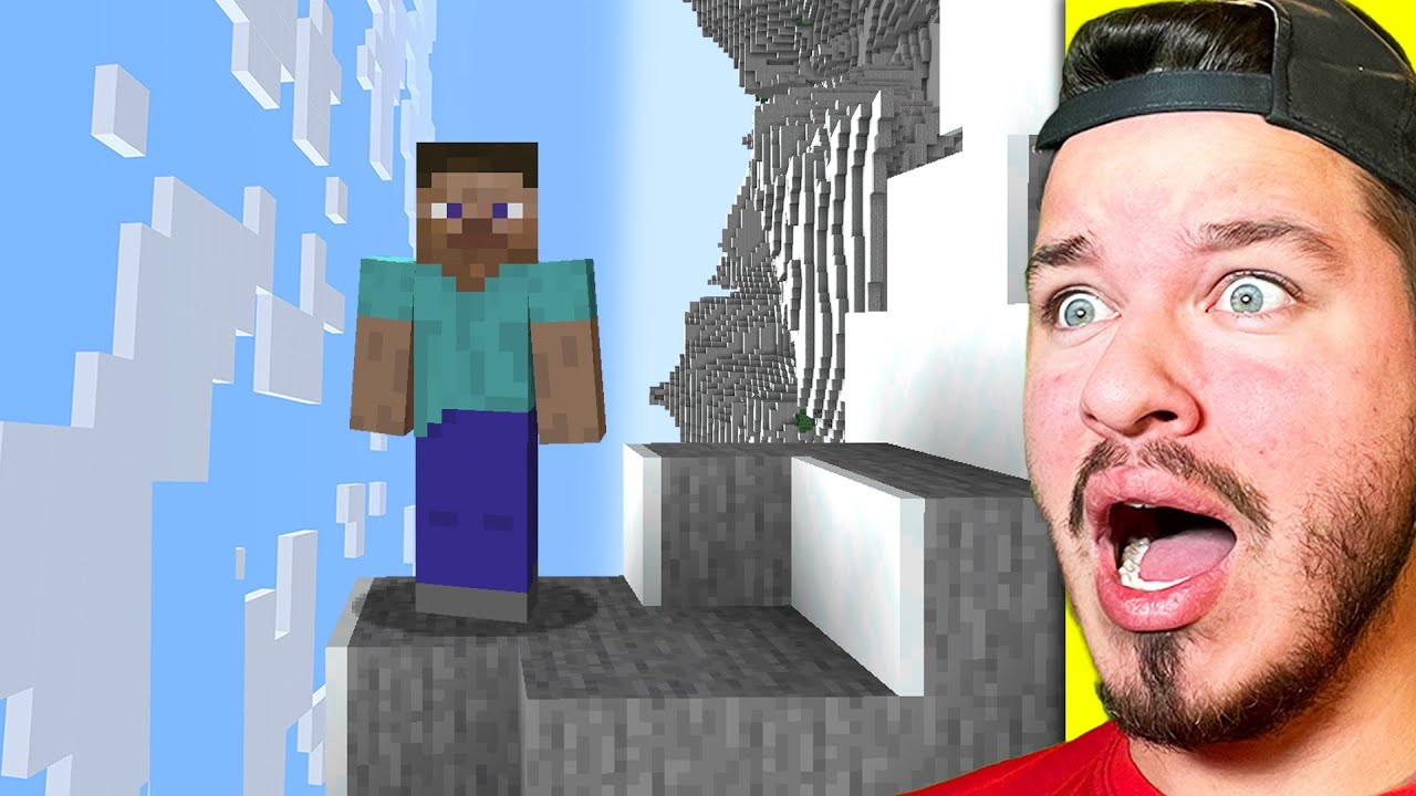 I trapped my friend in sideways Minecraft