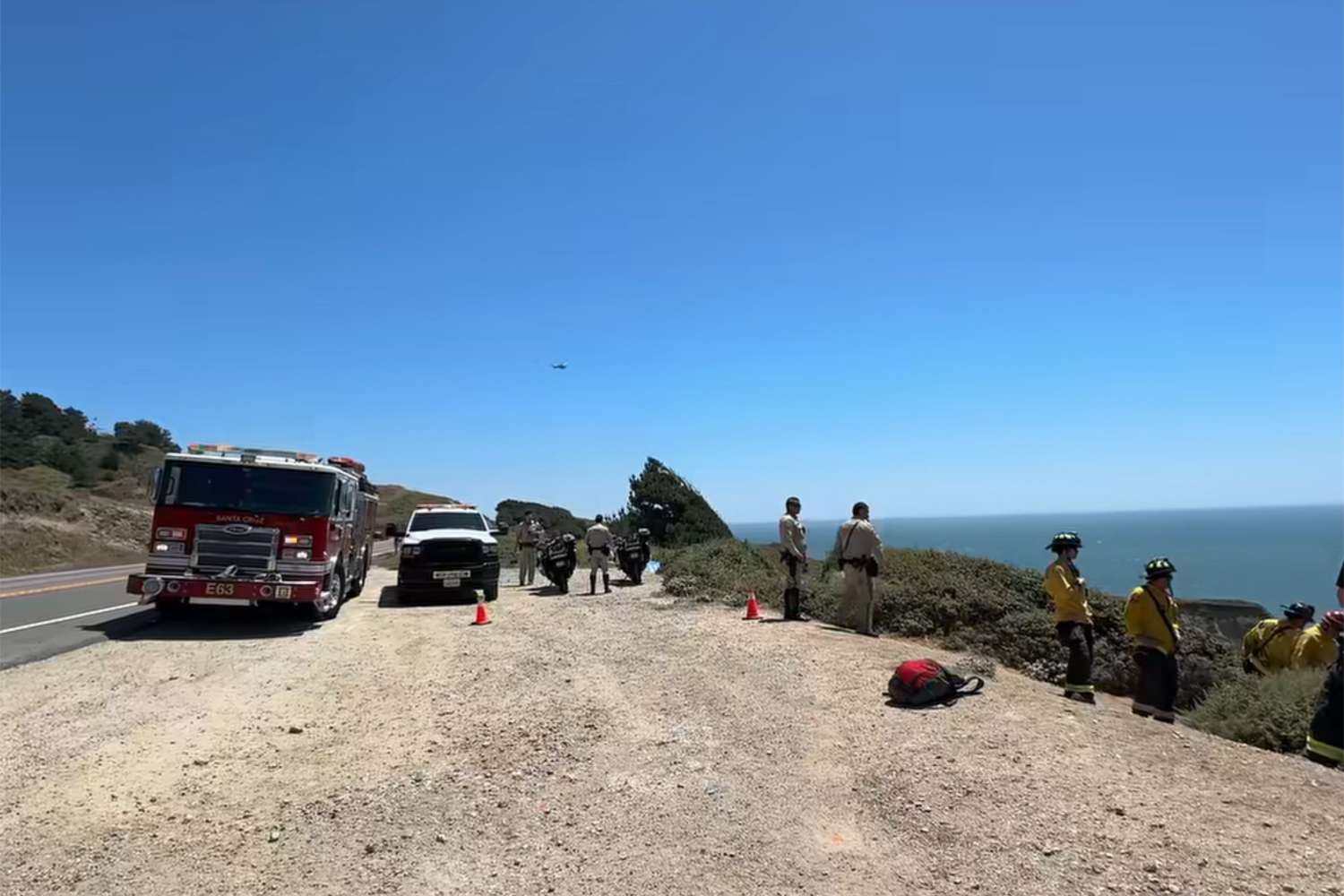 58-year-old man dies after his car plummets 500 feet off cliff before ...