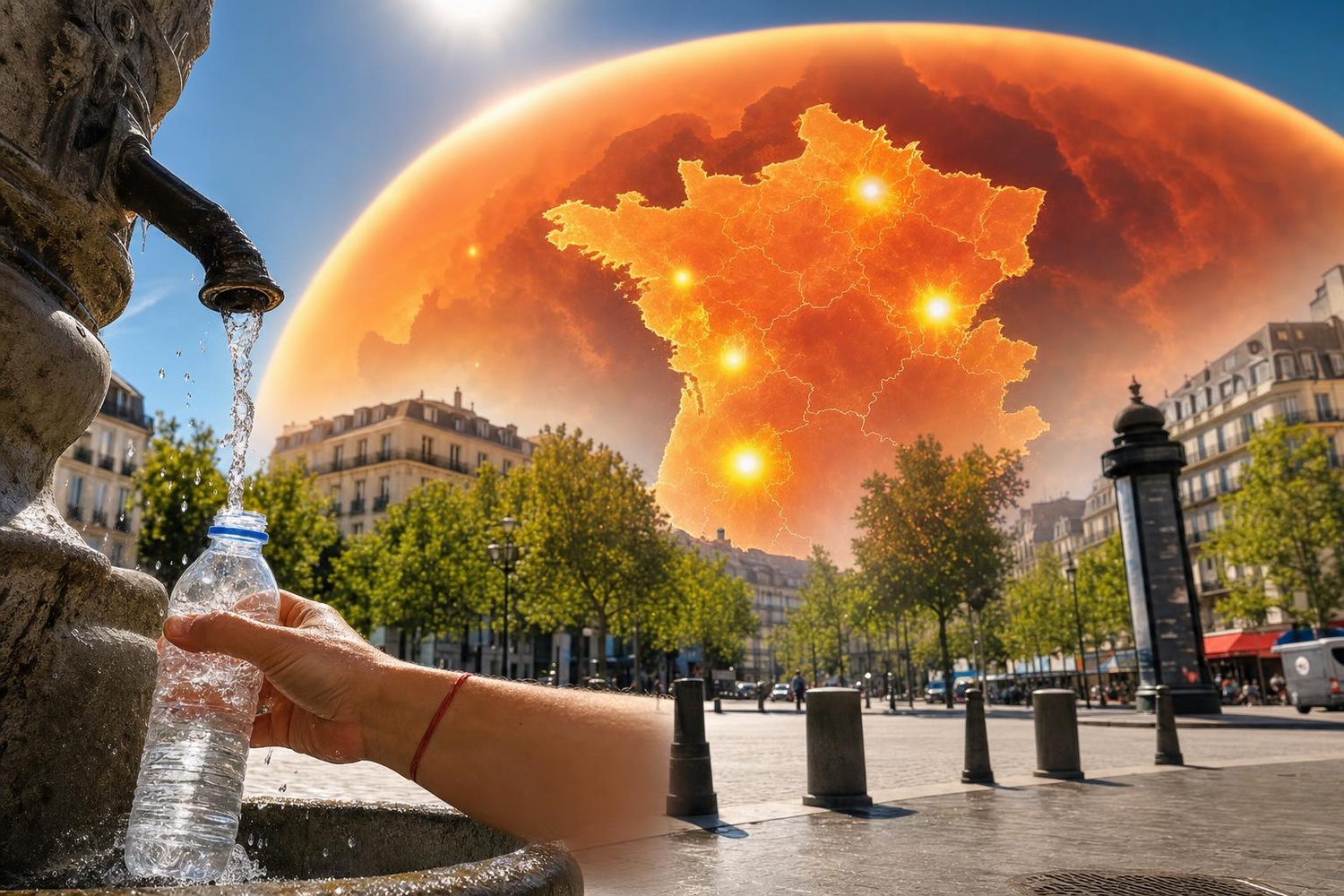 Le froid, c'est fini : un « dôme de chaleur » frappe la France dès ...