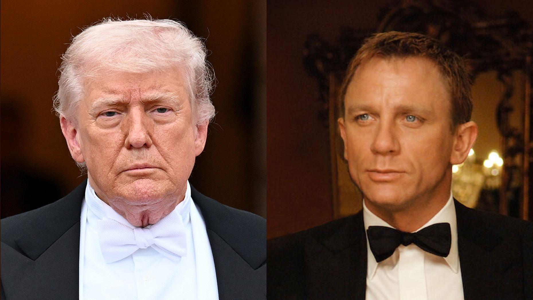 Donald Trump reimagined as James Bond in new White House post