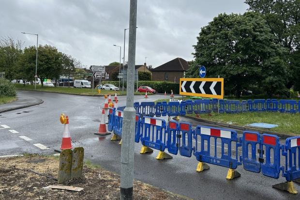 Busy Southend roundabout closed after emergency water leak