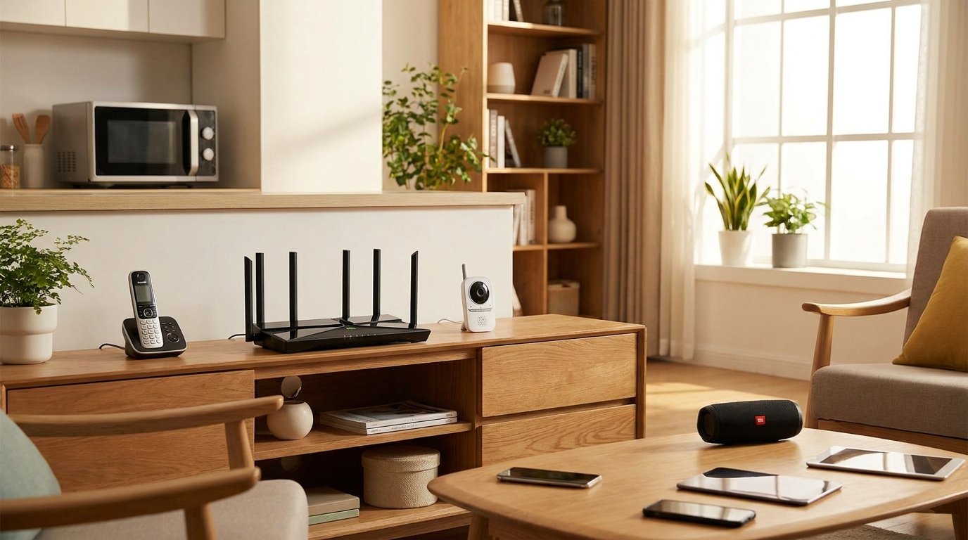 Never, ever place these gadgets close to your wireless router