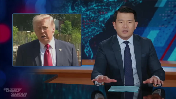 Daily Show host mocks Trump’s ludicrous ballroom boast