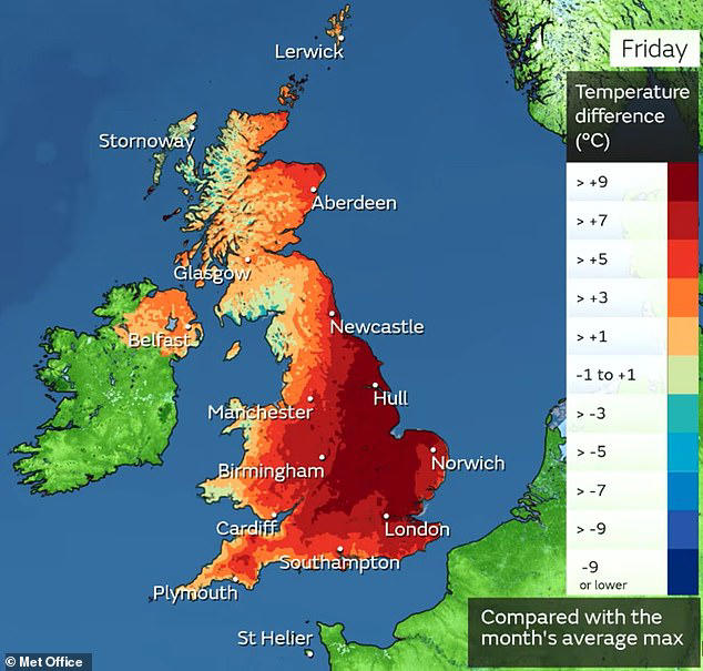 UK braces for first heatwave of the year: Temperatures to hit 31C as ...