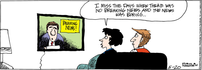 The latest comic strips from The Creators Syndicate (5/20)