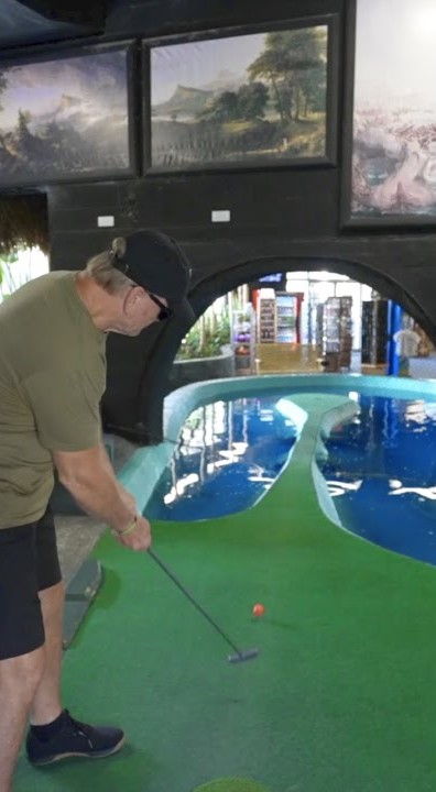 The hardest mini golf hole ever - win lifetime pass!