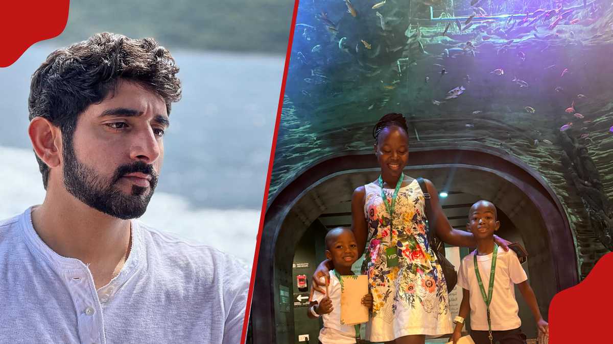 Sheikh Hamdan: Viral Kenyan family invited to UAE by Fazza arrives in ...
