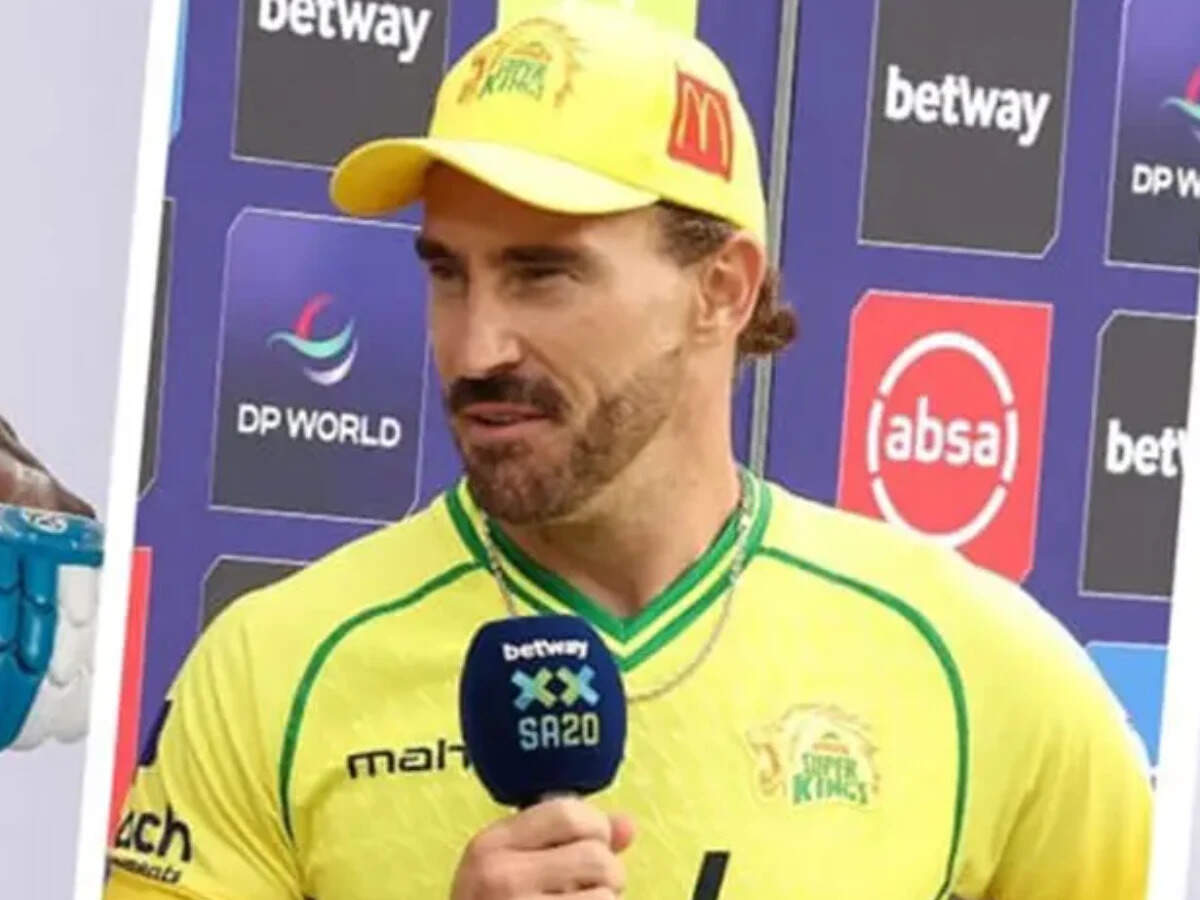 SA20 helped South Africa build squad depth like India: Faf du Plessis