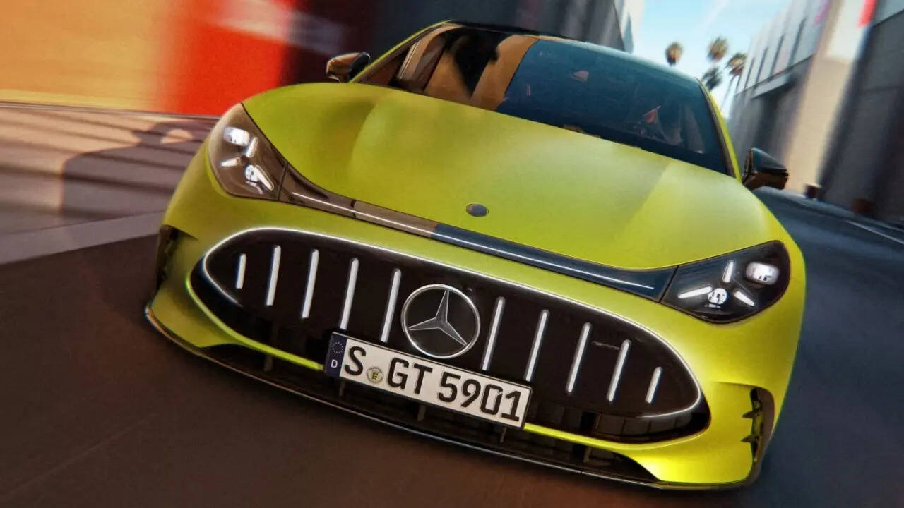 2026 Mercedes-AMG GT 4-door revealed: Electric beast gets fake V8 roar!