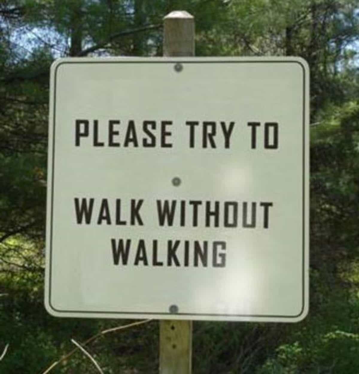 Explanatory signs