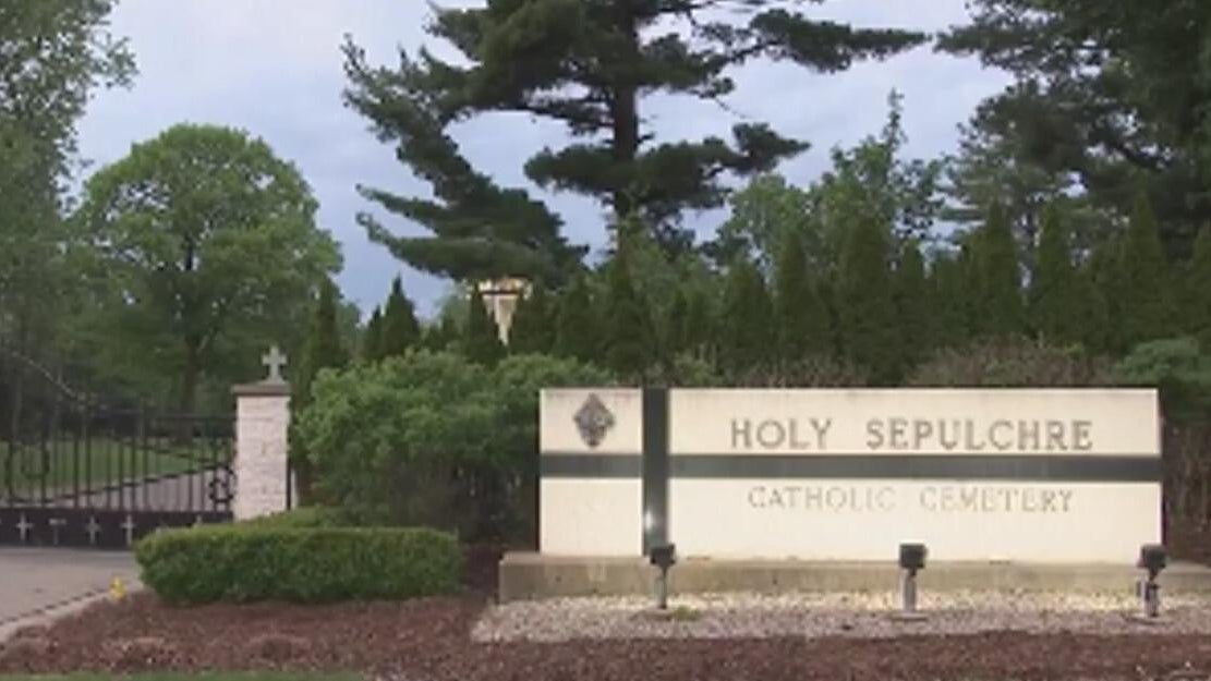 Beheaded animals left at Michigan cemetery