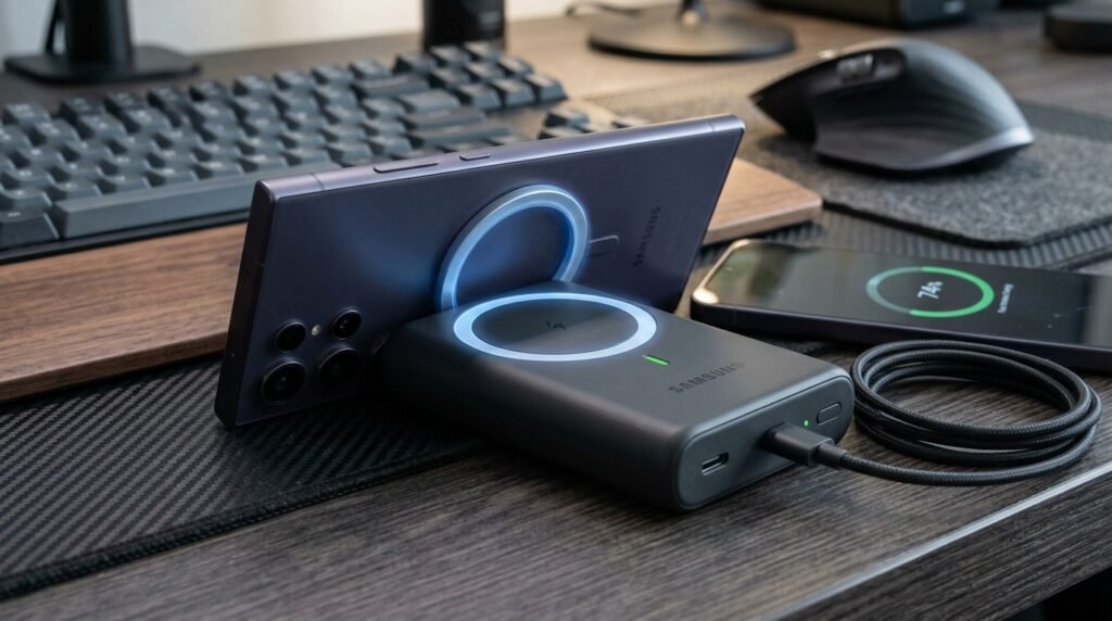 What you should know about Samsung’s first magnetic wireless power bank