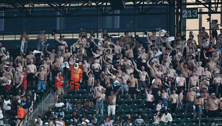 Tigers fans show some skin for 'Tarps Off.' How did this all start?