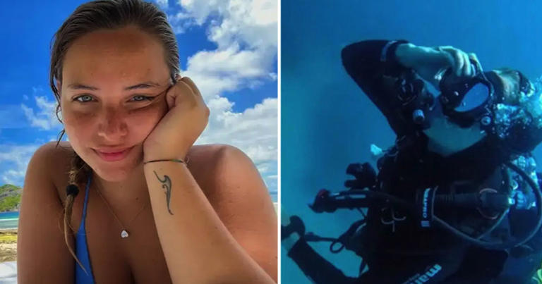 Boyfriend reveals heartbreaking final message from 22-year-old diver ...