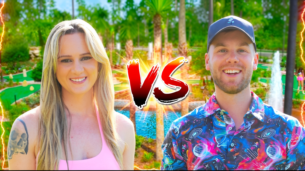 The Adventure Golf Center mega mini golf match