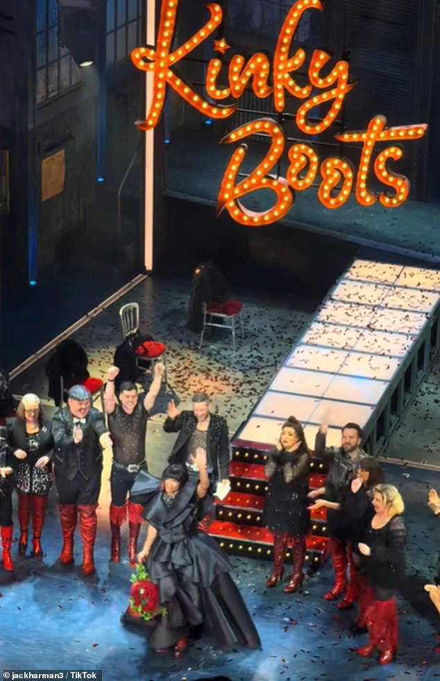 Johannes Radebe breaks down as his Kinky Boots co-stars celebrate him ...