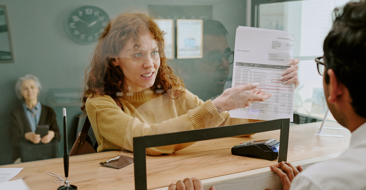The bank's advertisement said there were no fees, but they suddenly ...