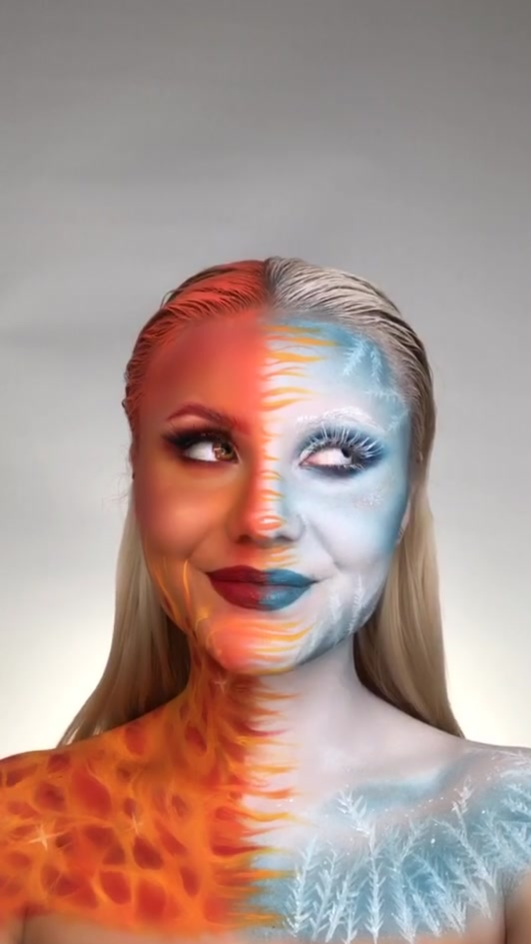 The energy in this fire and ice trend is impossible to ignore
