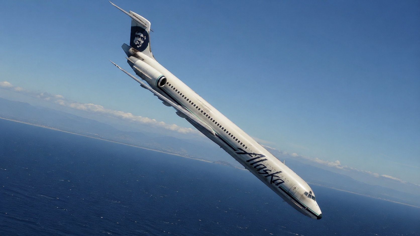 Alaska 261 plunged toward the Pacific after a tail failure