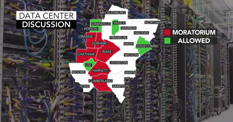 'Getting squeezed': NC lawmakers look to stop data centers from raising ...