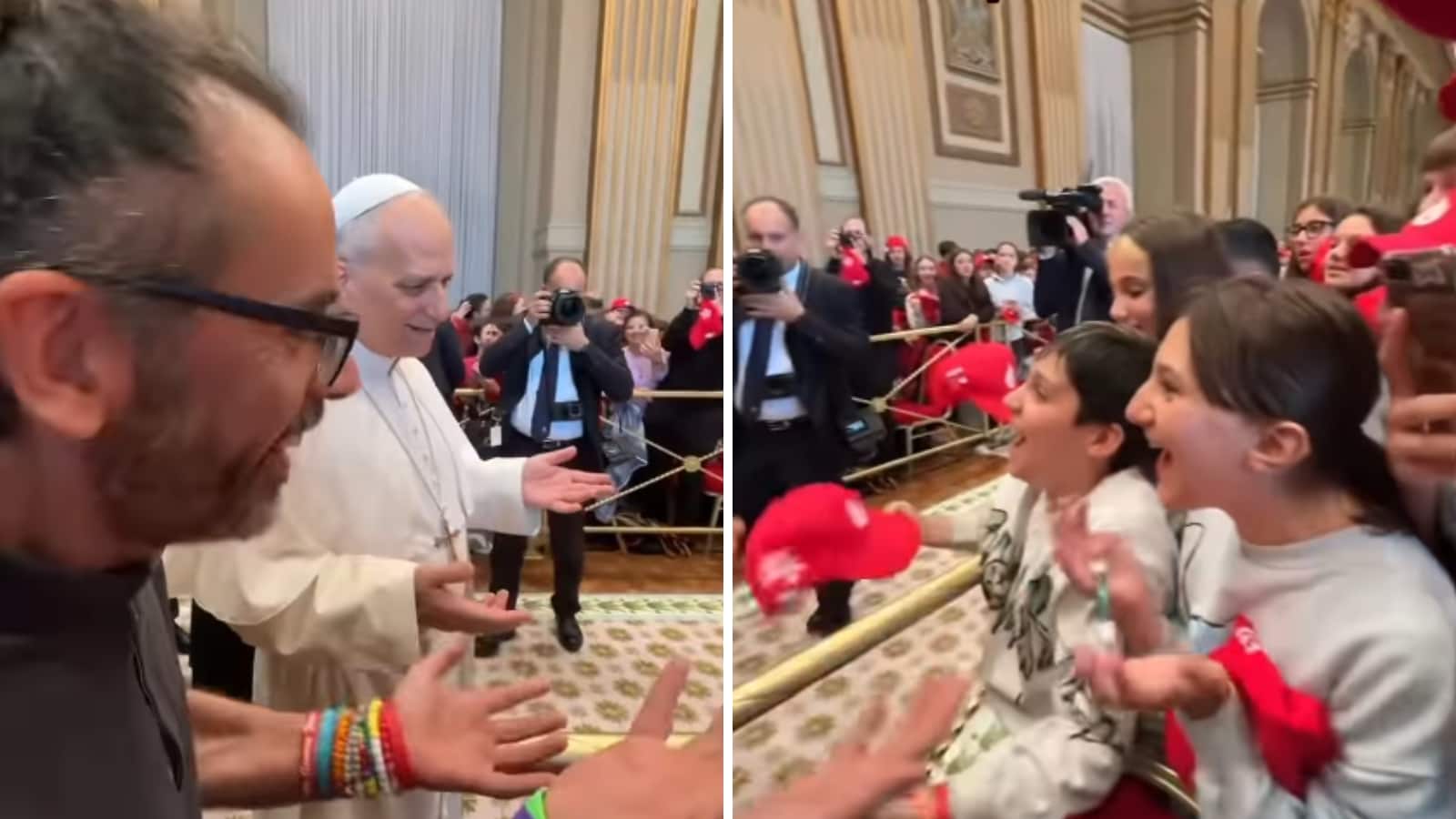 ‘That’s actually crazy’: Children teach Pope Leo XIV viral ‘six-seven ...