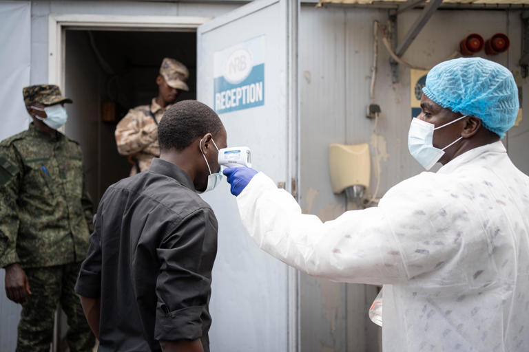 WHO says Ebola risks high for region, but not a pandemic emergency